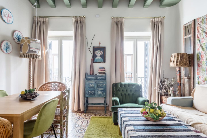 Quintana Terrasse. 5 Schlafzimmer, 3 Bäder, Terrasse. Für 10 Personen. - Sevilla