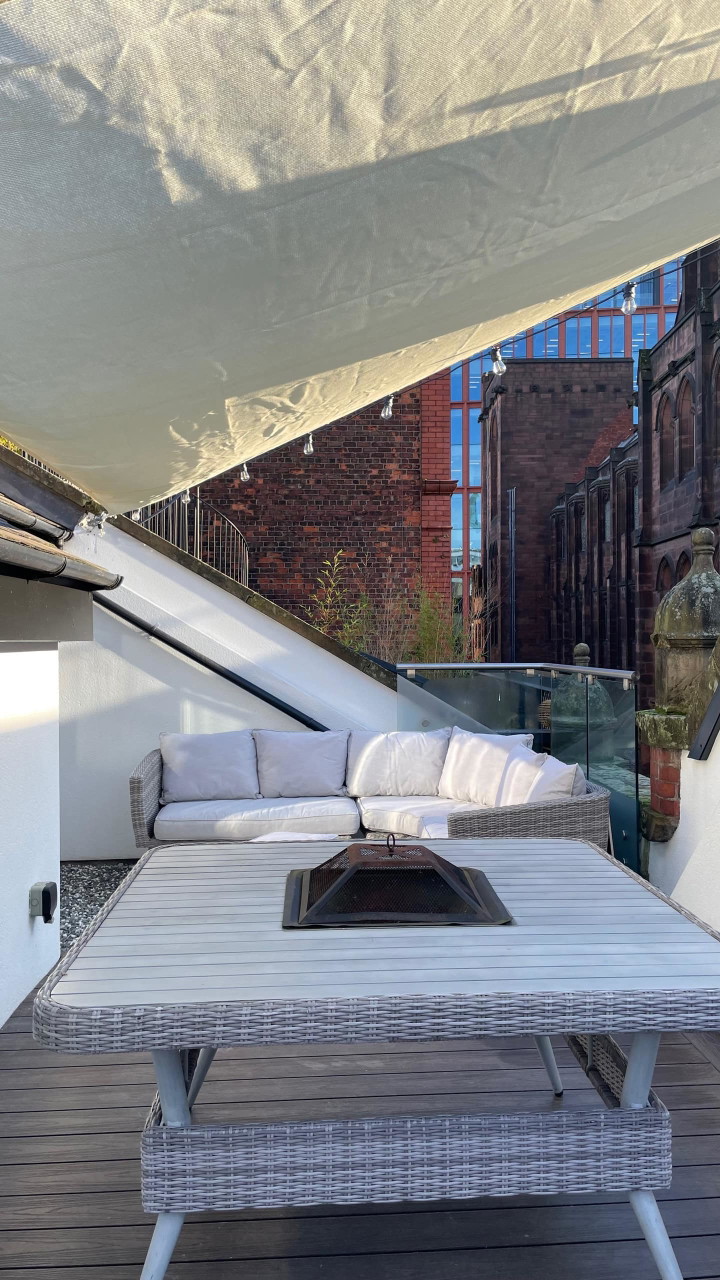The Collective Hangout | Rooftop City Views | 3br - Manchester