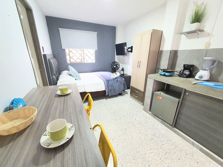 Santa Monica (Chipichape) - Cozy Suite - Wifi - Cali