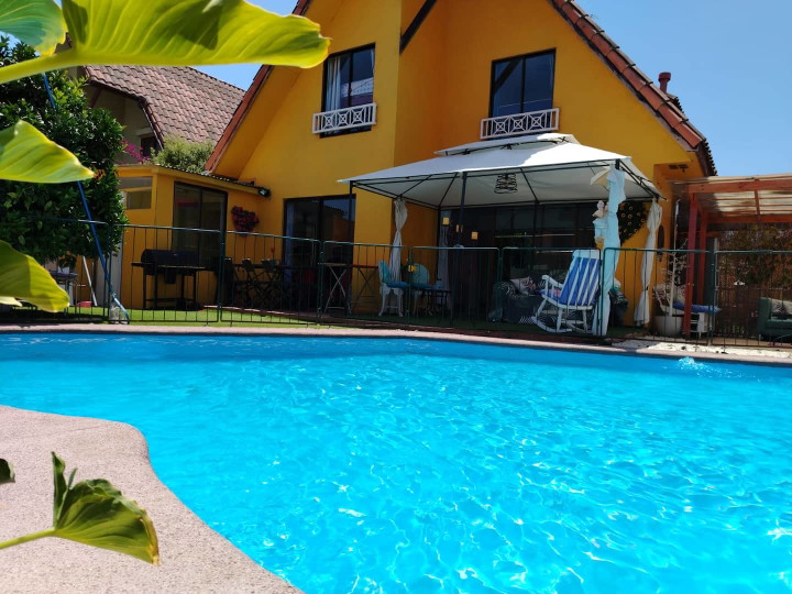 Casa De Verano Con Piscina En Viña Del Mar - Quilpué