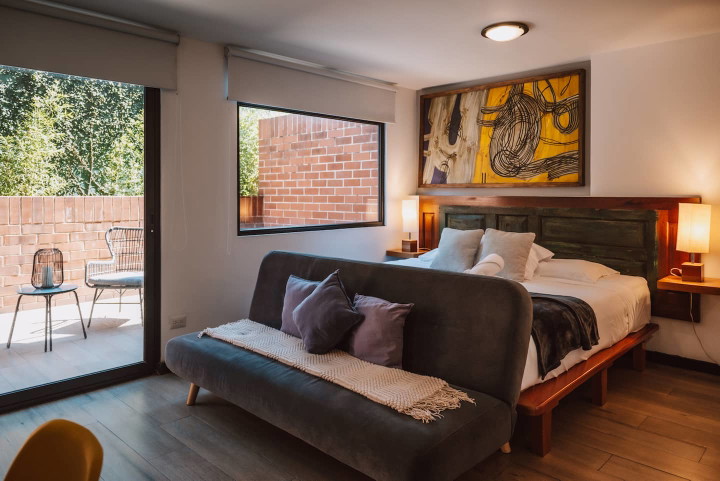Estudio Con Cama King Y Lindo Balcón | Zona 14 - Guatemala