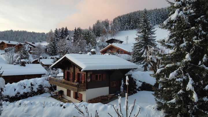 Chalet Le Chavan Avec Vue Magnifique - 6/8 Pers - La Clusaz