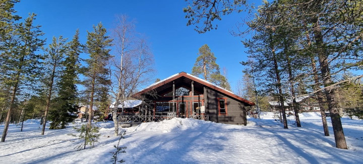 Villa Aihki - A Cozy Cottage In Luosto - ロヴァニエミ
