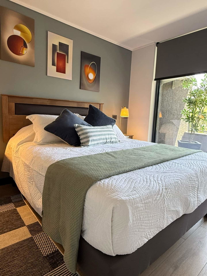 Premium Flat + Parking + Swimming Pool + Metro + Wi-fi - Santiago