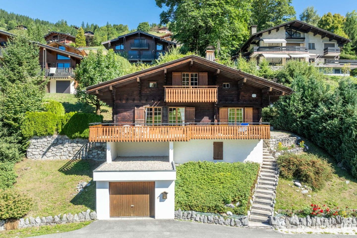 Maq Ed Pavei : Chalet Ensoleillé, Terrasse & Vue M - Flumet