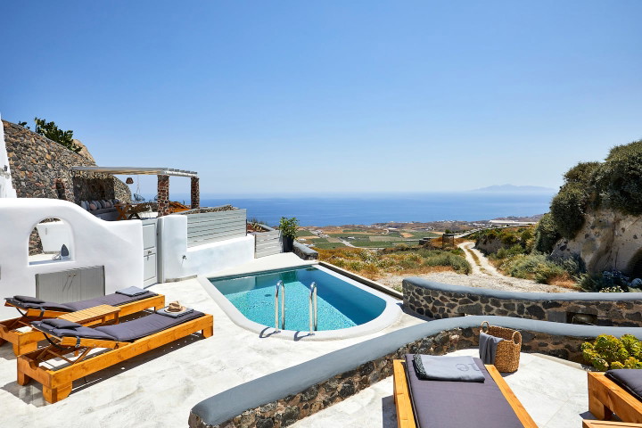 104. Cactus | Executive 3-bedroom Villa With Pool - Santorini