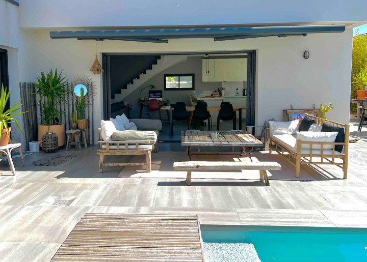 Charmante Maison Avec Piscine Proche Mer - Carnon