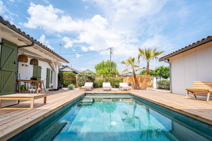 [Bellissime] Villa Avec Piscine, Plage à Pied - Bassin d'Arcachon