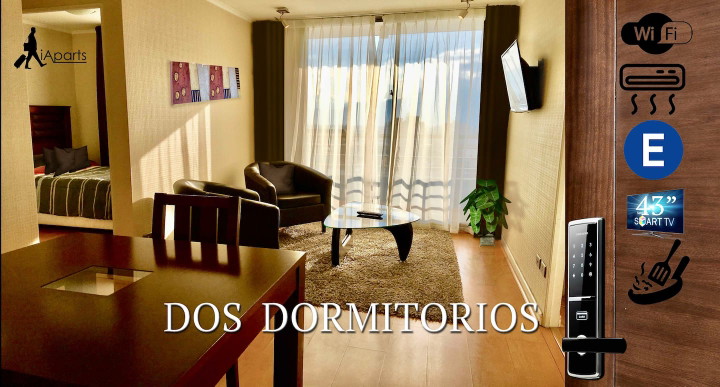 Centro · 2 Dormitorios Con Aire Acondicionado - Rancagua