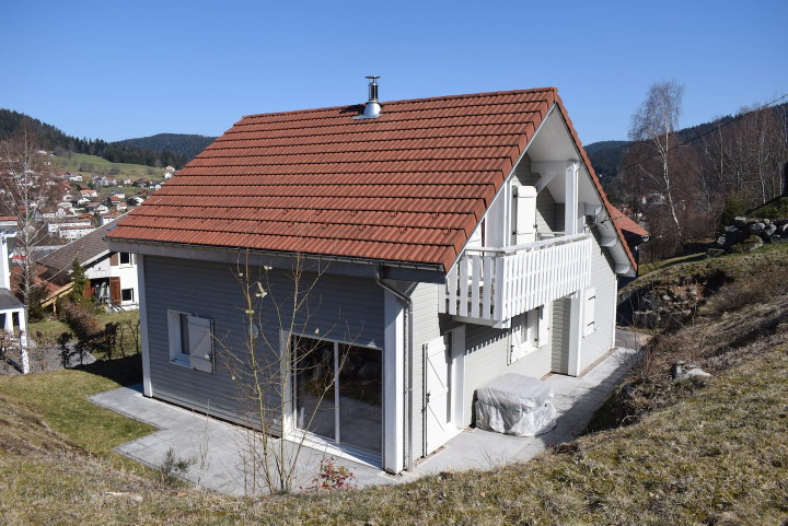 Beau Chalet à Gérardmer 100m2 Calme 6 P Meublé 3 * - Gérardmer