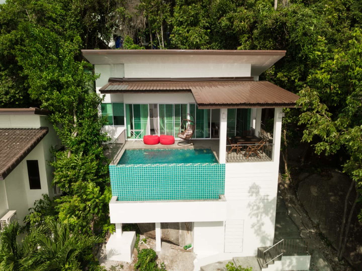 Villa Avec Piscine Avec Vue Sur La Mer Serenity - Ko Samui