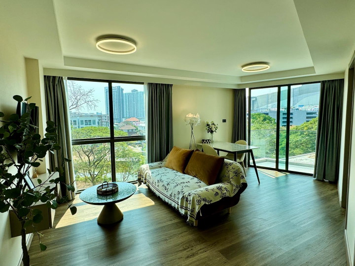 Central Festiva / Cooking Allowed / Washing Machine / Large Swimming Pool / Gym 6055 / One Bedroom - Chiang Mai