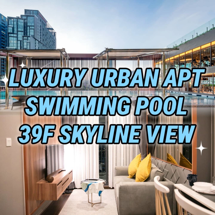 C Ekkamai + Skyline View/pool + Gym - Bangkok