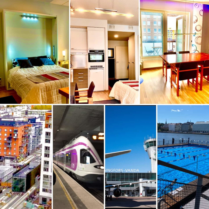 Lux Studio/karneoli 6min Airport 27min City Free P - Vantaa