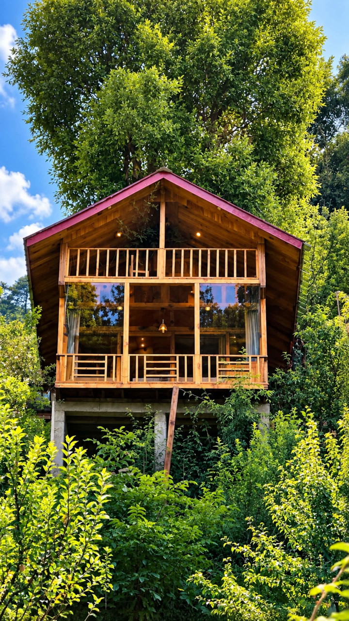 Jibhi Forest Escape | Tree House With Cottage - Jibhi