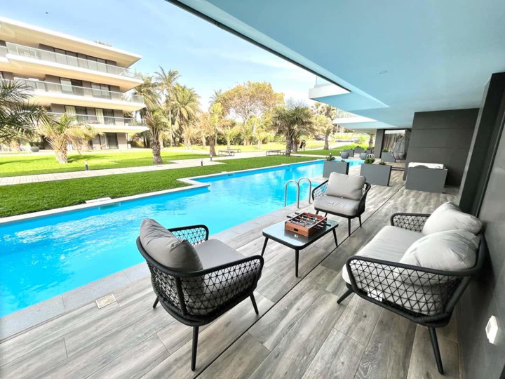 Kololi, 2bed, 2bath, Privatepool, Beachfront, Lux - Gambia