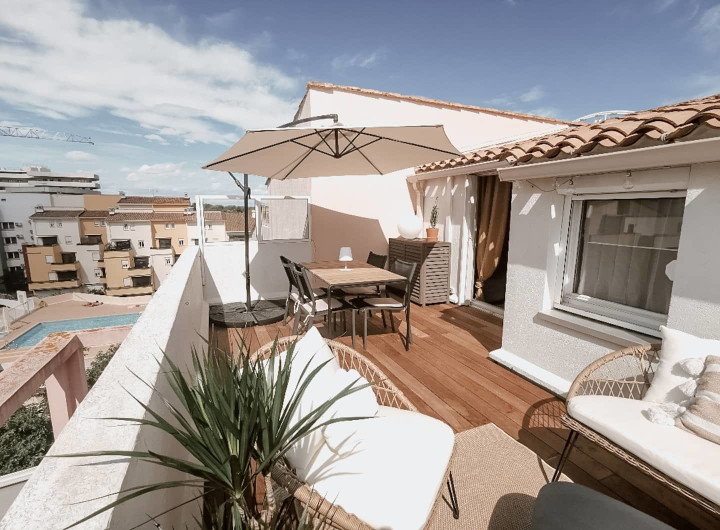 Appart T2 Climatisé Et Cosy - Le Grau d'Agde