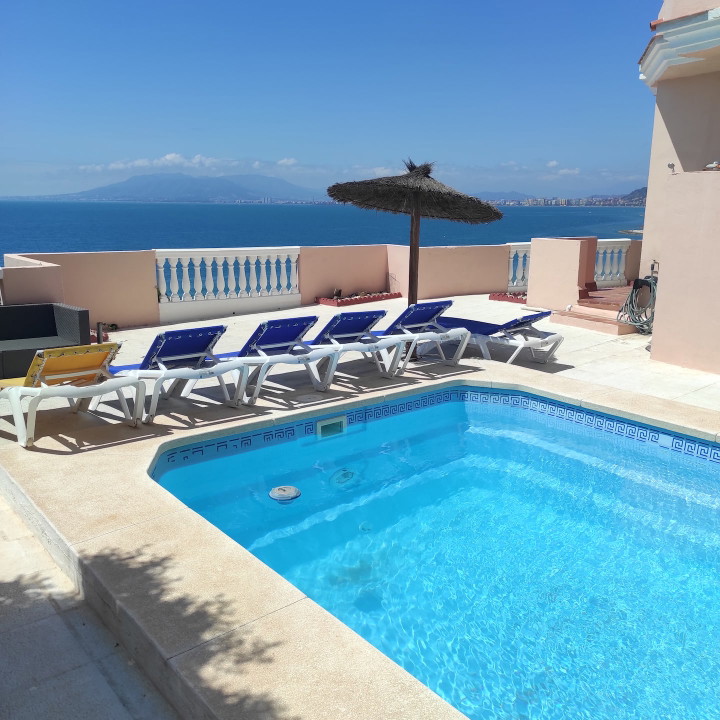 Sea Views Villa In Malaga With Pool,air Con+wifi - Provincia de Málaga, España