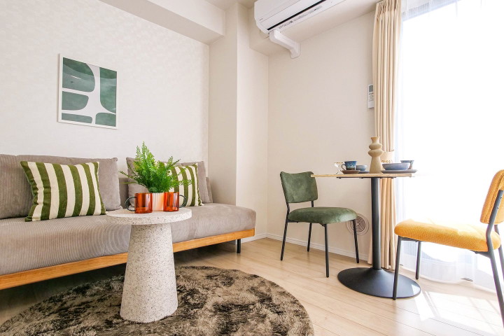 Peaceful New Building Japandi Studio | Near Jr · Subway | Washing And Drying Machine | Elevator | Luggage Storage - Ginza