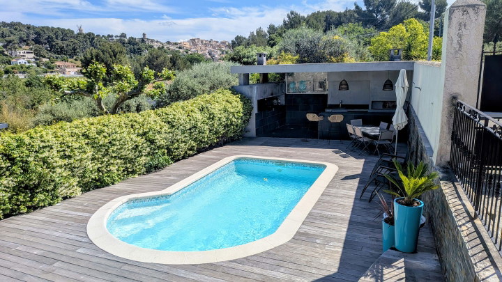 Les Terrasses Des Pennes - Maison & Piscine Privés - Vitrolles