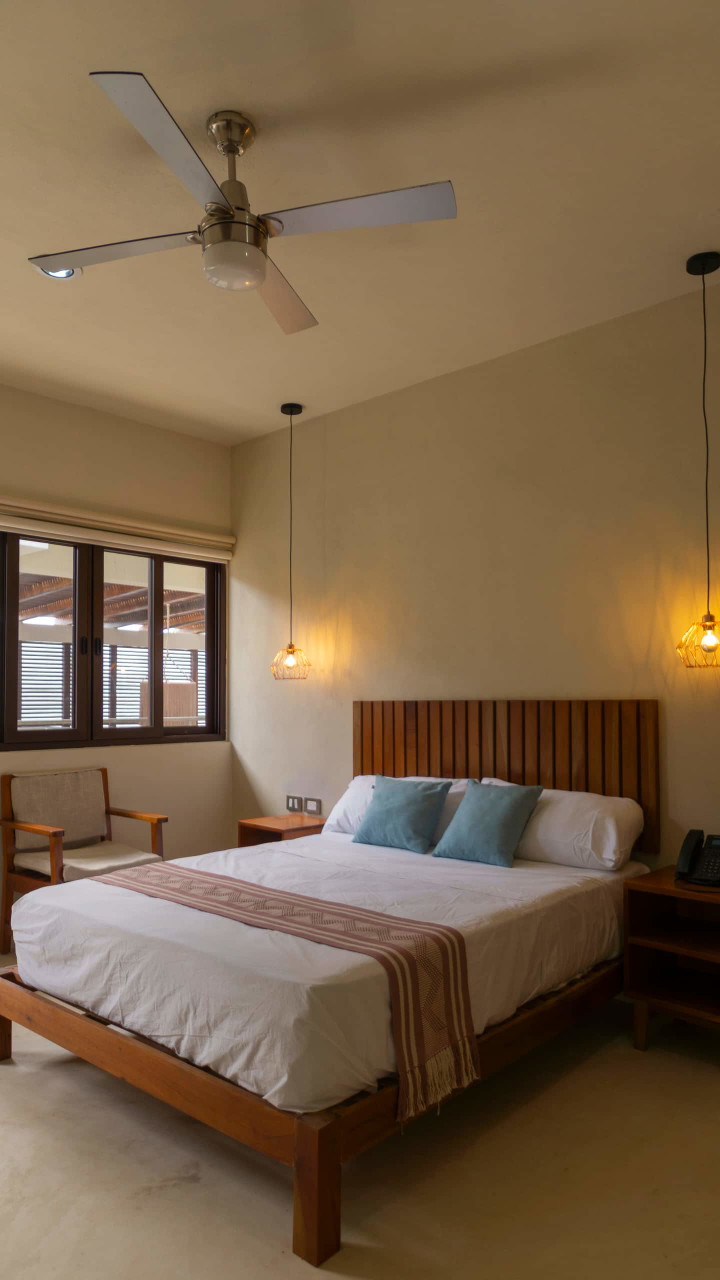 Hotel Lool-ha Cama Queen - Holbox