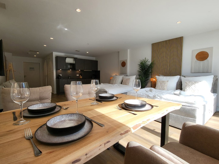 Sioux: Stylish Design Apartment At The City Gate - Ravensburg
