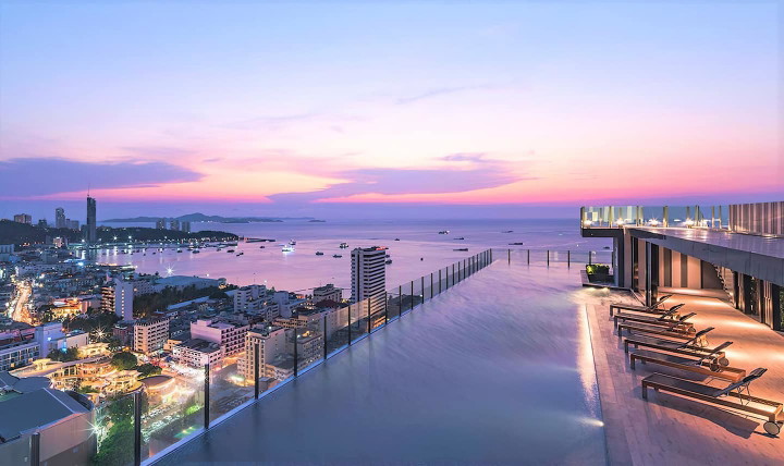 Great Location With Infinity Pool -Central Pattaya - Thailand