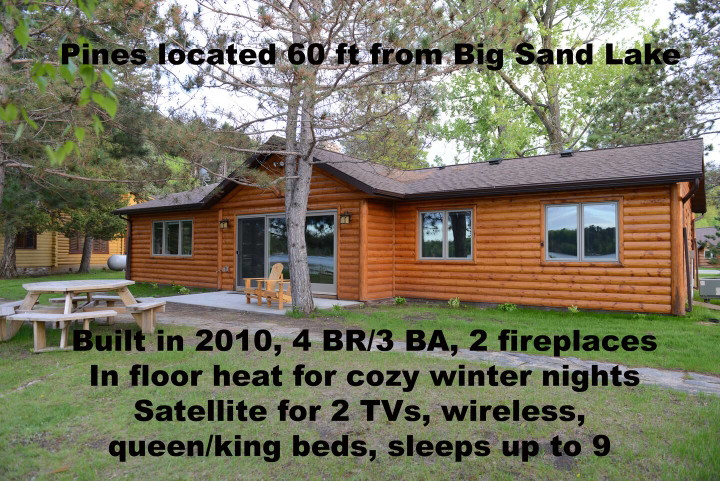Pines 4 Br On Big Sand Lake - Nevis, MN
