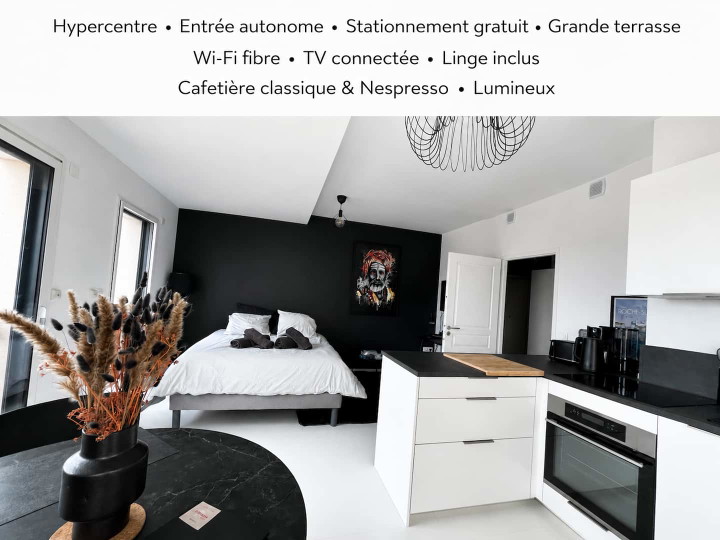 Studio Dexception Centre Ville Terrasse Panoramik - La Roche-sur-Yon