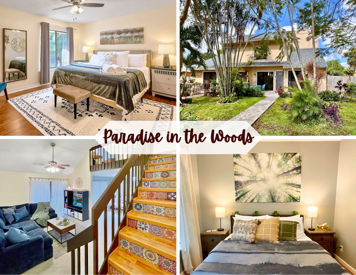 Townhome In Pbg, King Bed, Pergola, Bbq & Fire Pit - Palm Beach Gardens, FL