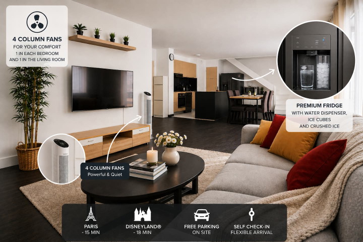 Duplex 9 Pers Sdb X2 Parking X2 Paris/disney - Champs-sur-Marne