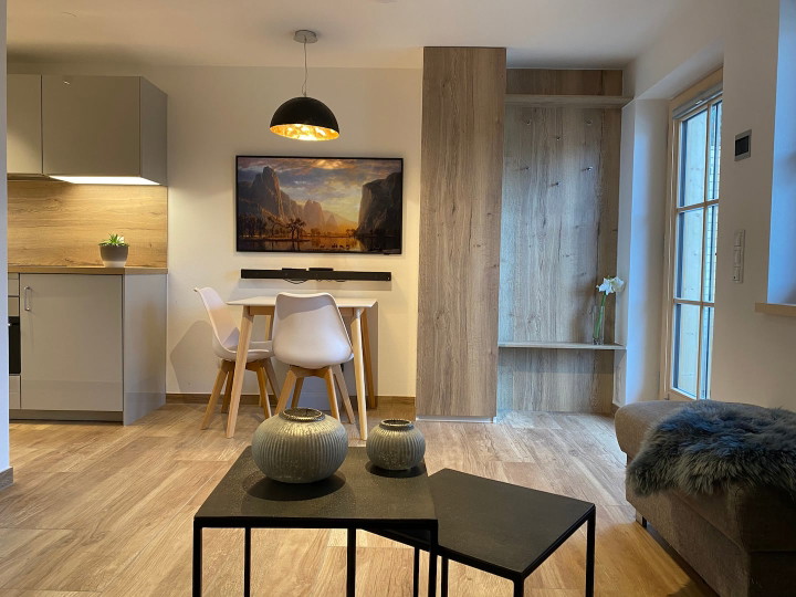 Apartment Mit Balkon Und Fass-sauna In Grünlage - Holzkirchen