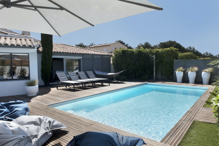 Villa Confortable Pour 10 Personnes Avec Piscine - Rivedoux-Plage