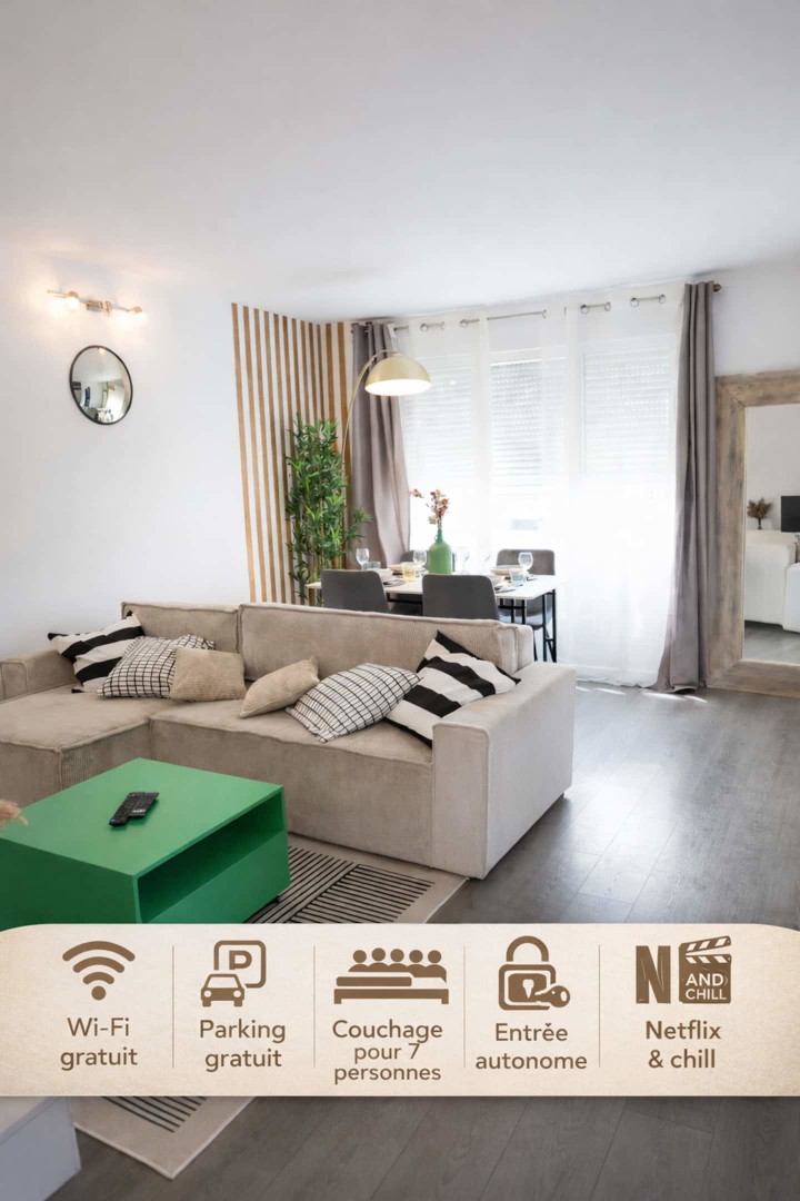 Cozy 3p-near Paris-fully Equipped - Courbevoie