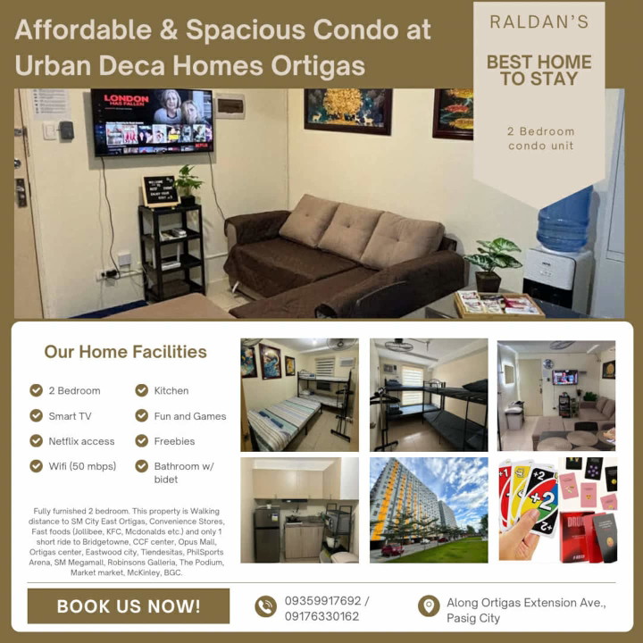Affordable Ortigas Ext. Pasig Condo W/wifi,netflix - Angono