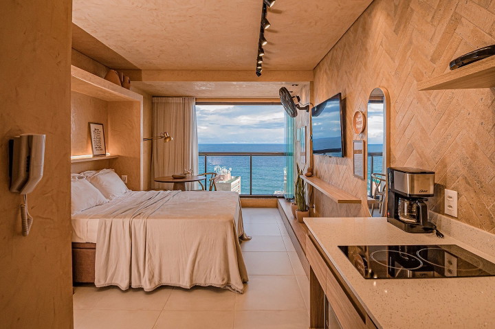 Vista-mar Barra: 200 Meters From The Beach, With Swimming Pool And Fitness Center - Barra