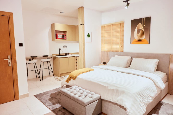 Acacia Studio | Parkview Ikoyi | Wifi |24/7 Power - Lagos