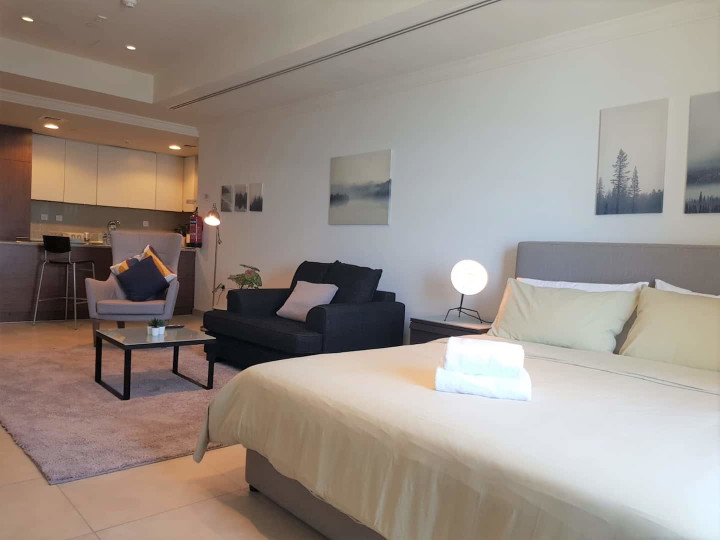 Enjoy A Nice View Of This Studio In The Pearl!1809 - Qatar