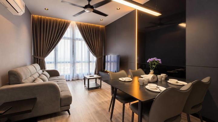 Space Residency Skyline Stay 2br 4pax Ksl Mall - Johor Bahru