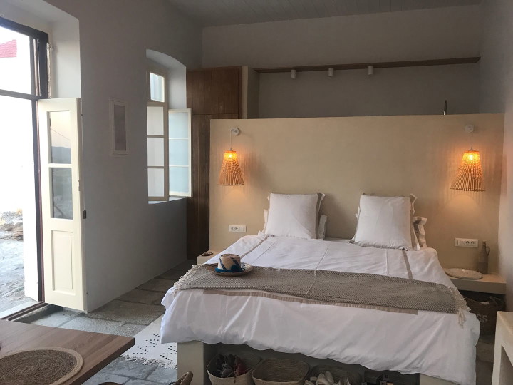 Boho Luxury Studio In Kali Strata - Symi