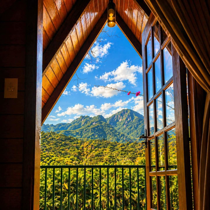 Stunning Mountain View  Presença Chalet - Morretes