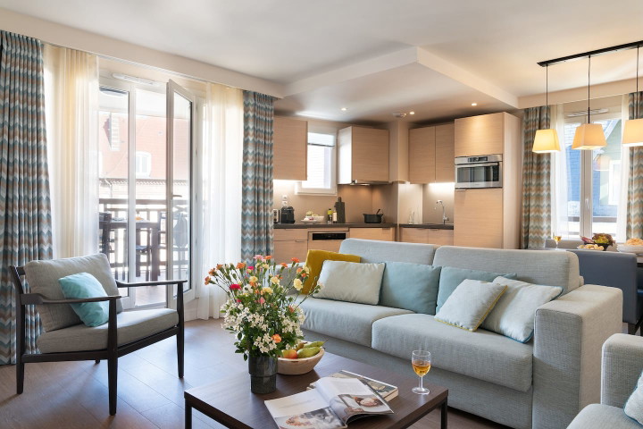 Pierre&vacances-app 8pers-3 Chbres-terrasse/balcon - Deauville