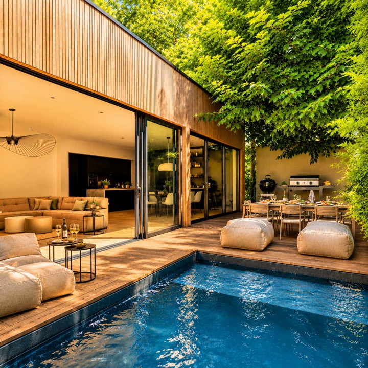 Villa Marie 4* Air Conditioning, Pool, Garden - Dijon Center - Dijon