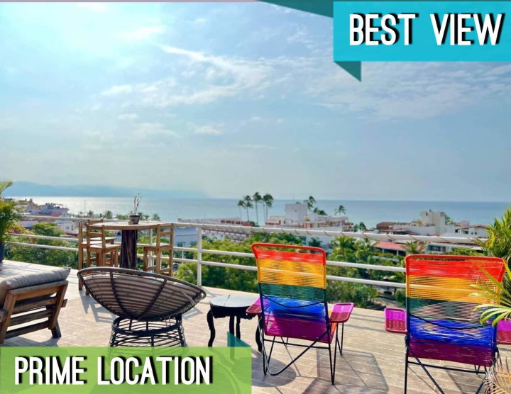 Tequila Cabo Wayo Wifi A/c Rooftop Balcony Malecon - Puerto Vallarta