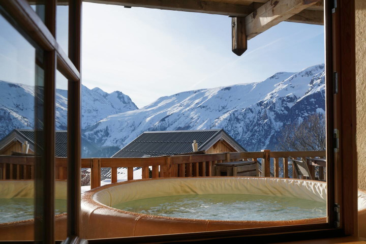 En Famille Chalet Pied Des Pistes, Spa, 2-7 Pers - Oz-en-Oisans
