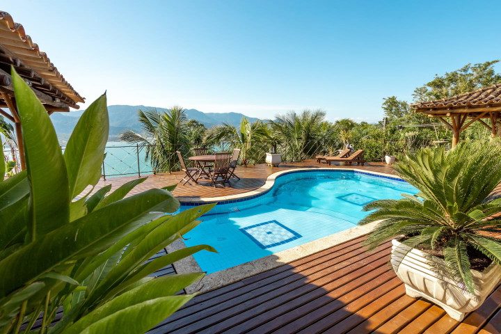 Sea View And Sunset | House With Pool - Ilhabela