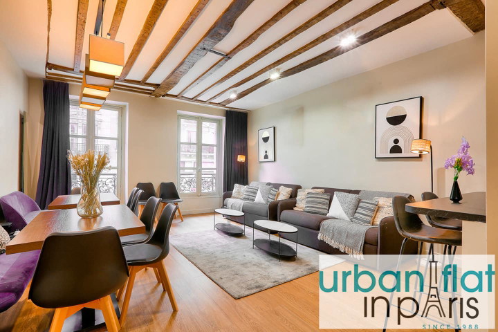 Urban Flat 73 - Spacious 4 Bdr Parisian Apartment - París