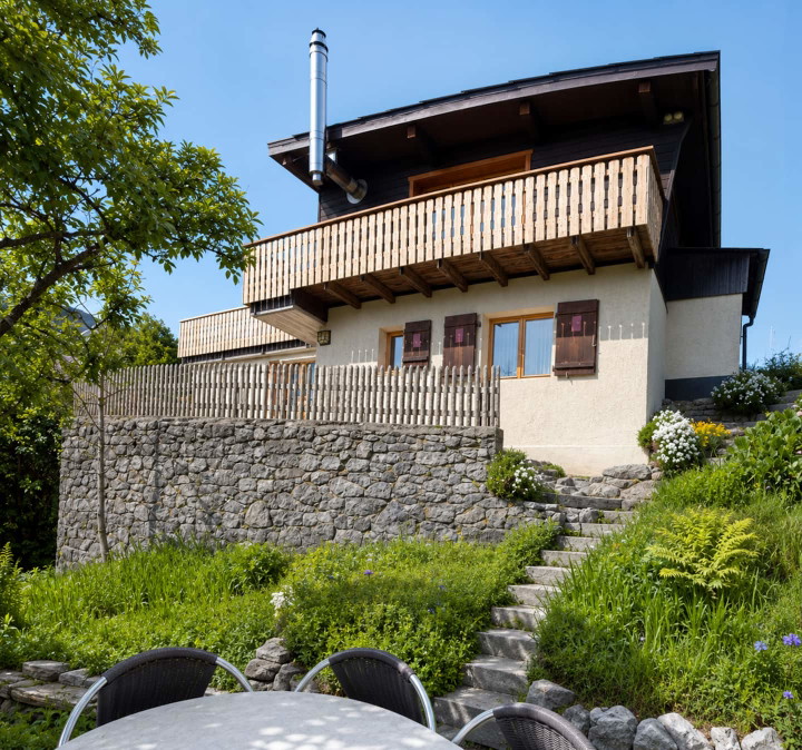 Chalet Mit Panoramablick Und Kamin - Meiringen