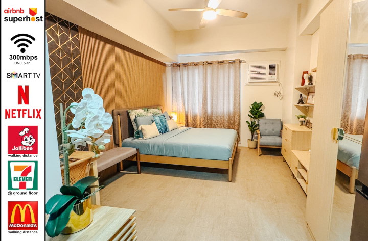 Cozy 0715 Near It Park + 300mbps + Netflix - Cebu City
