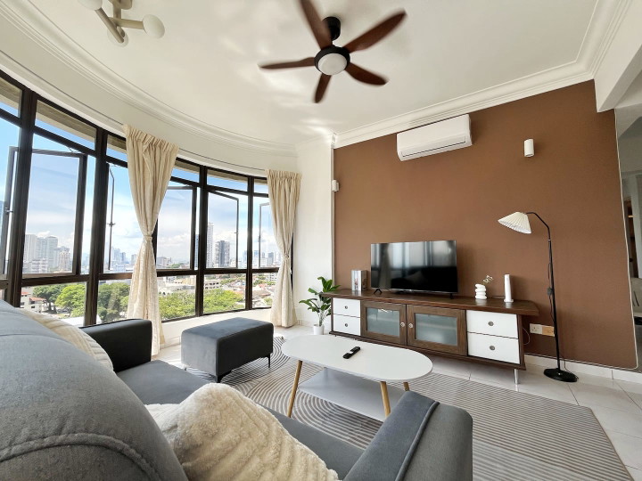 3br Near Gurney & Adventist Fast Wifi Smart Tv - Penang